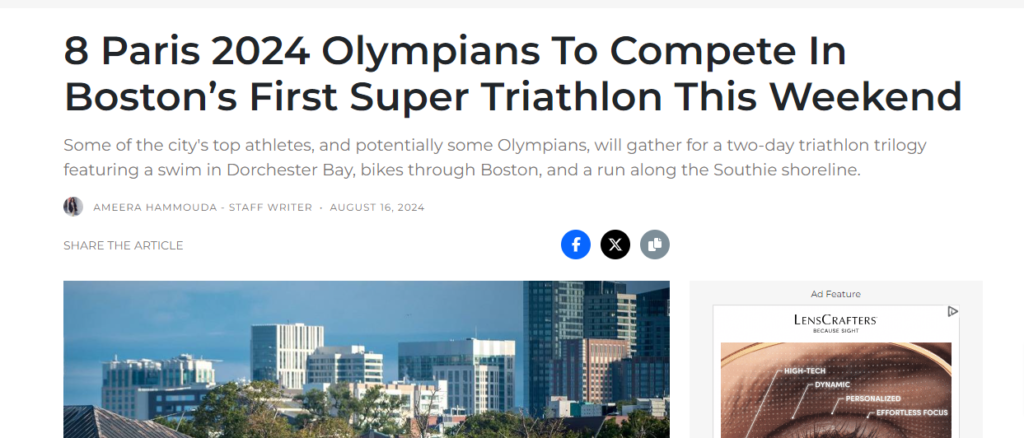 Boston Uncovered 8 Paris 2024 Olympians To Compete In Boston’s First ...